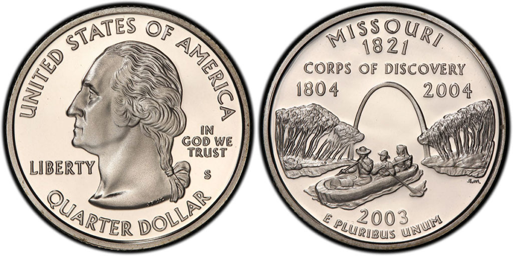 Missouri Tax Receipt Coins - Sales Tax Tokens